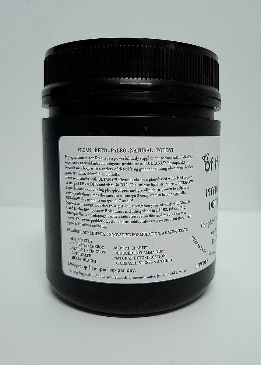 Of The Earth Phytoplankton Detox Greens (Pineapple Flavor) 180g – Of ...