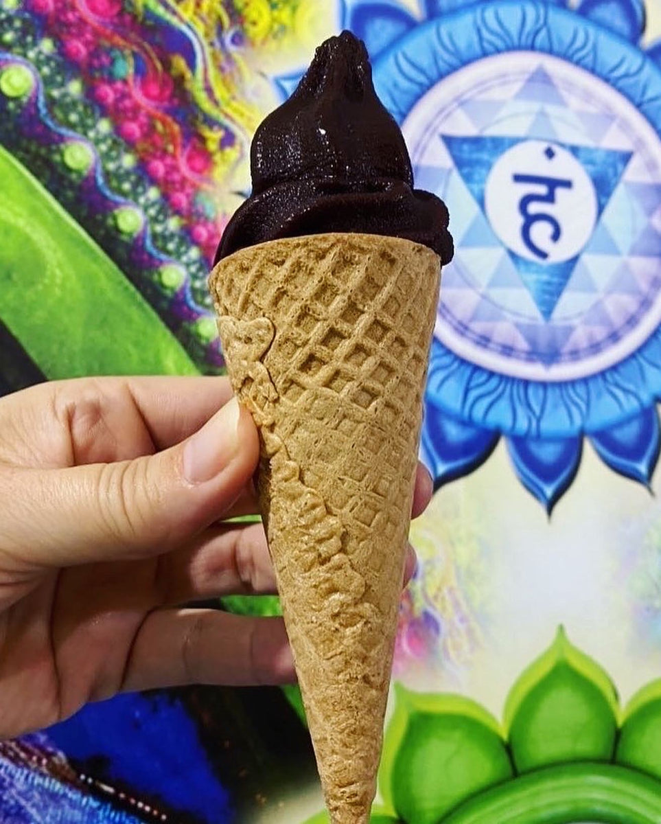 Waffle Açai / Coco Flow Cones – Of The Earth Juice Bar & Health Shop